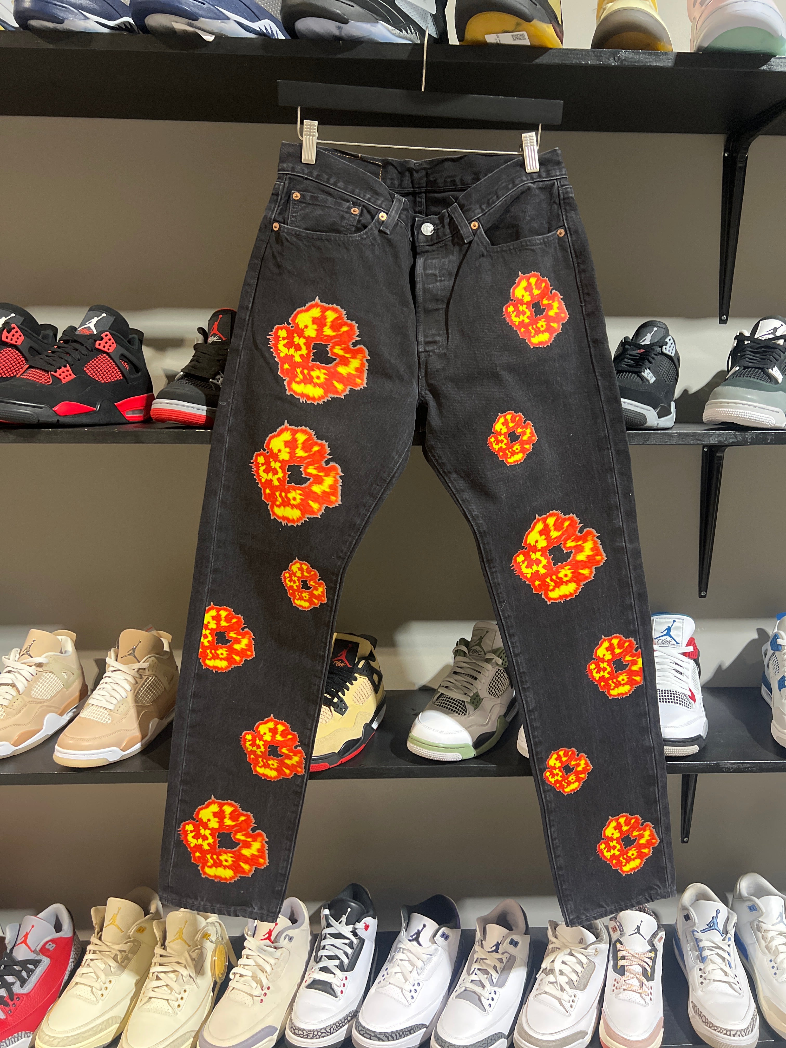 Denim Tears Offset Black Jeans – Desire